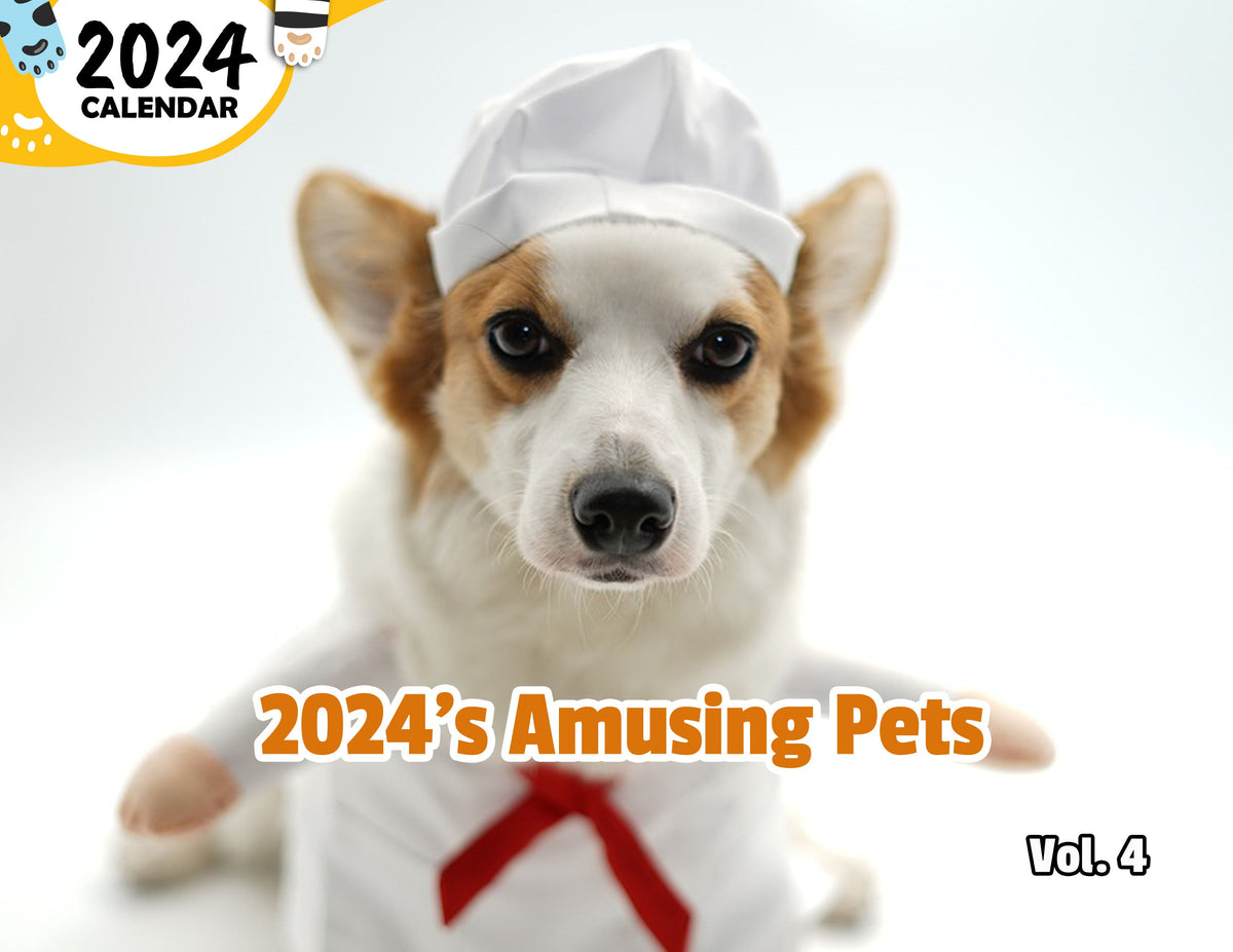 2024's Amusing Pets Volume Four: 2024 Wall Calendar (Published) – Praise My Pet!