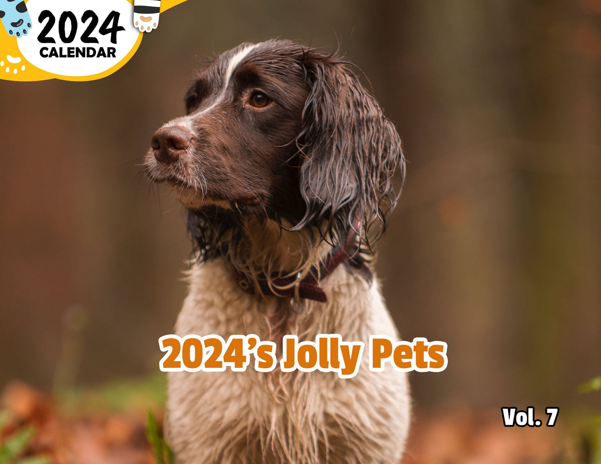 2024's Jolly Pets Volume Seven: 2024 Wall Calendar (Published) – Praise My Pet!