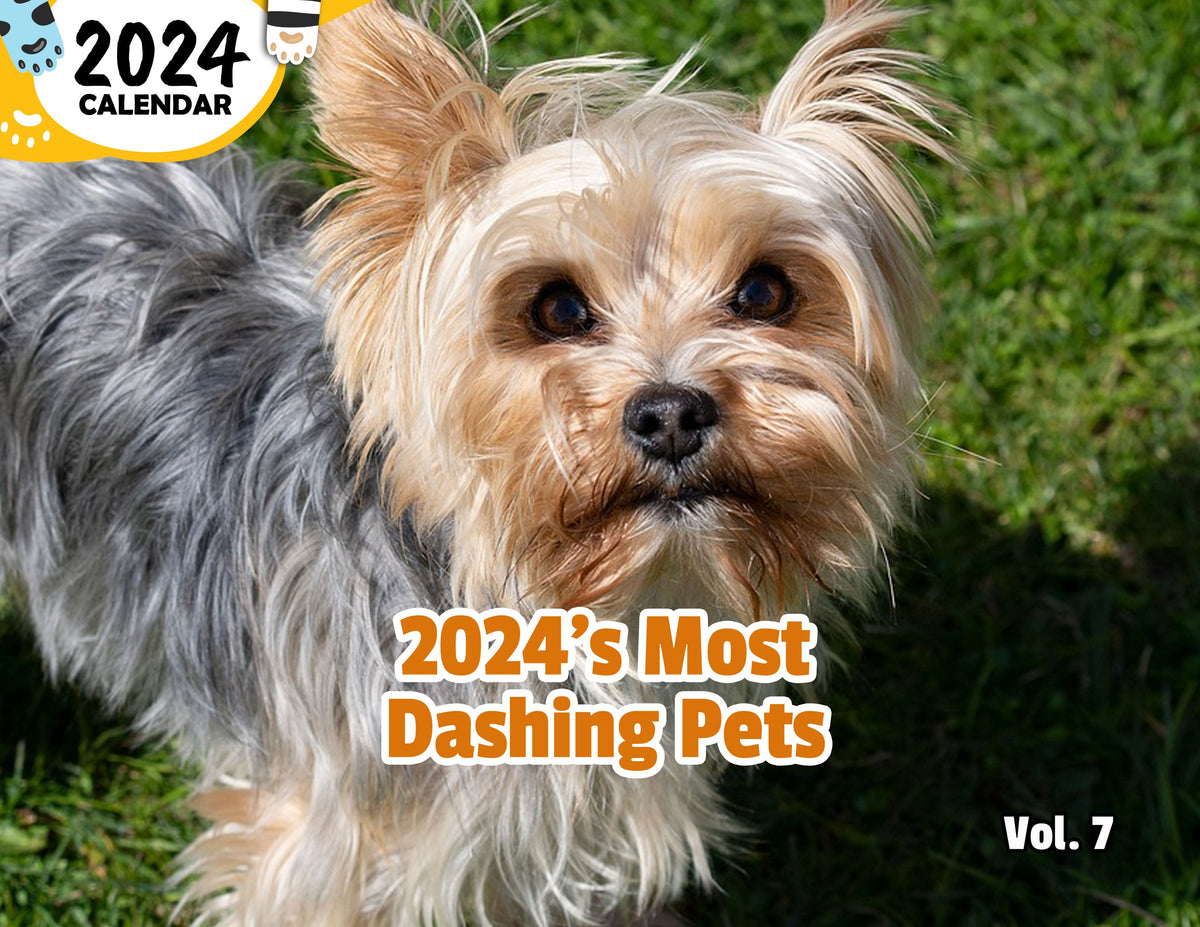 2024's Most Dashing Pets Volume Seven: 2024 Wall Calendar (Published) – Praise My Pet!