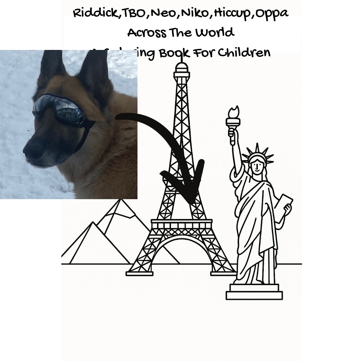 Riddick,TBO,Neo,Niko,Hiccup,Oppa Across The World: A Coloring Book For – Praise My Pet!