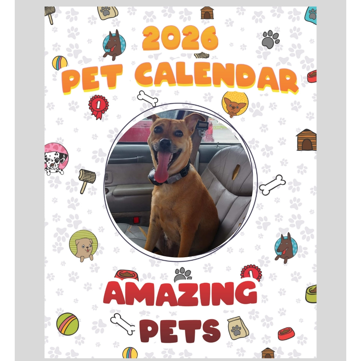 Riley Stars in Amazing Pets: A 2026 Pet Calendar – Praise My Pet!