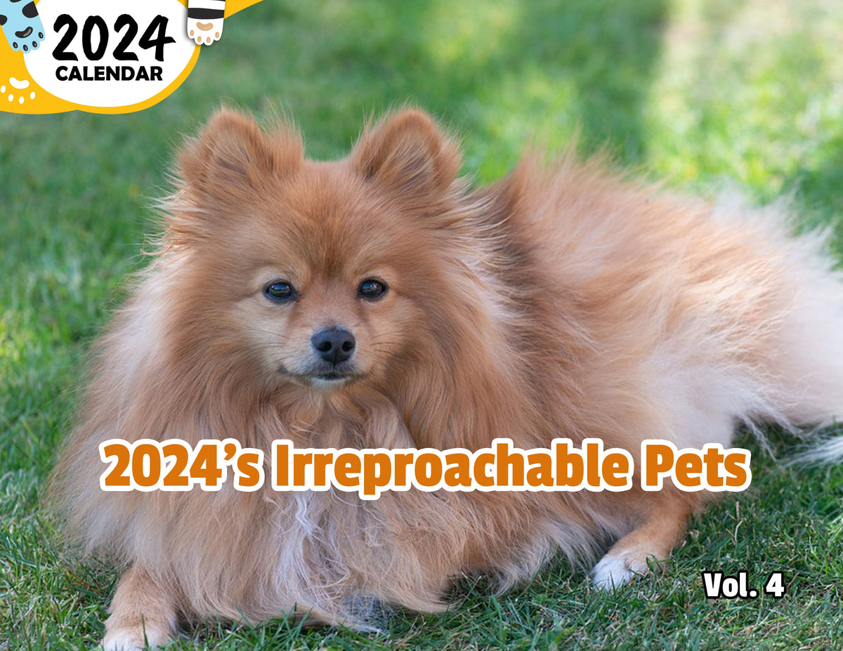 2024's Irreproachable Pets Volume Four: 2024 Wall Calendar (Published ...
