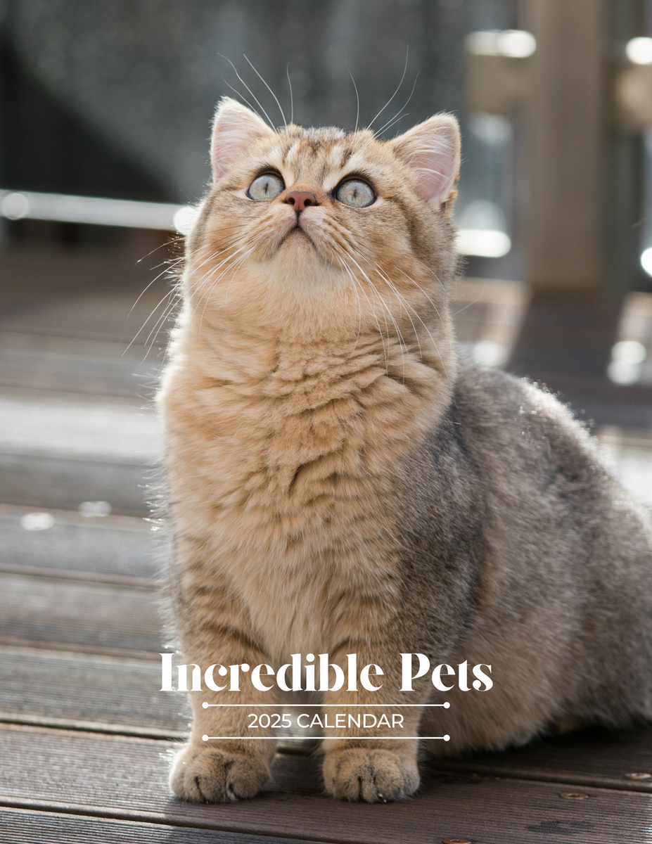 Incredible Pets: 2025 Wall Calendar (Pre-Order) – Praise My Pet!