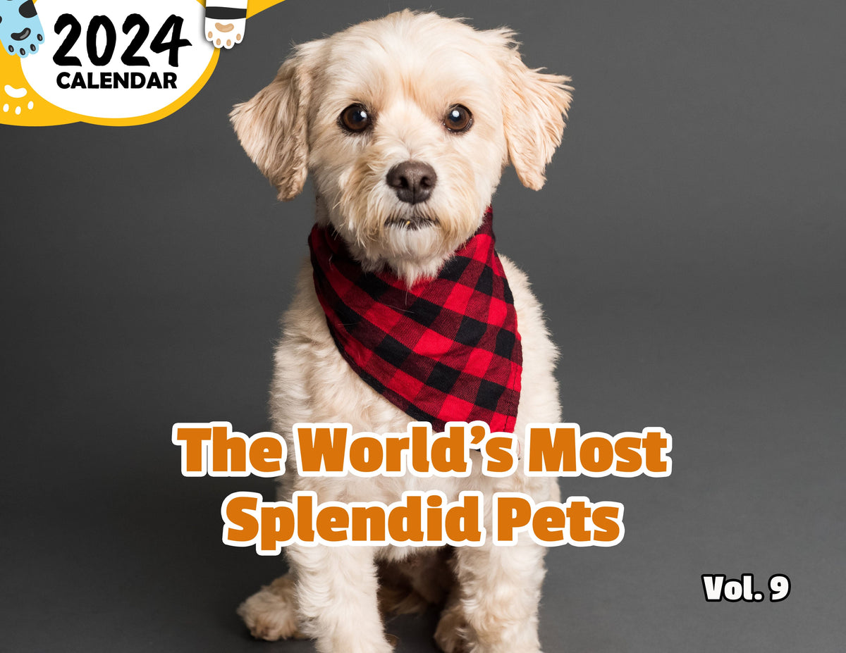 The World's Most Splendid Pets Volume Nine: 2024 Wall Calendar (Publis ...